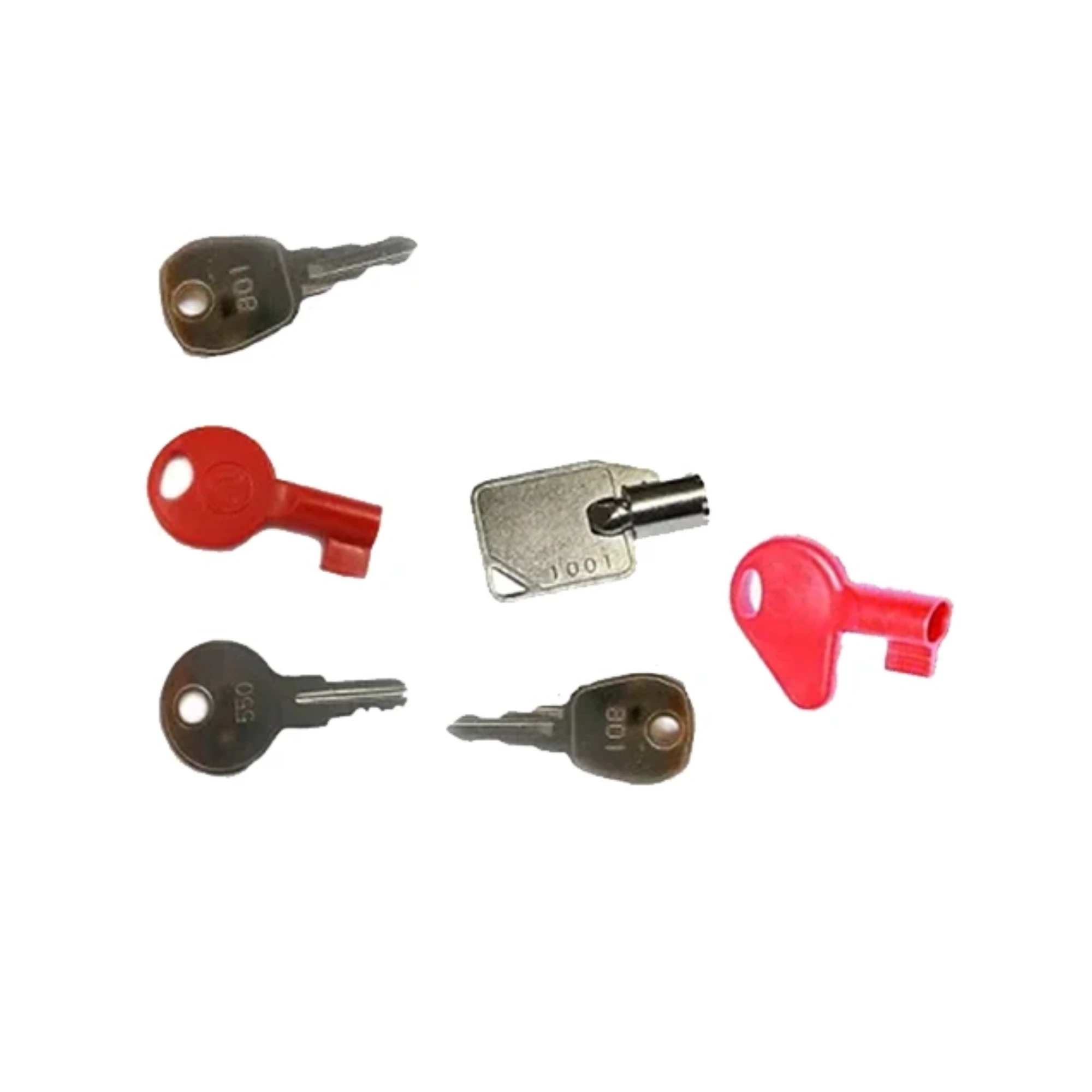 6 Fire Alarm Panel Keys | Engineers Pack