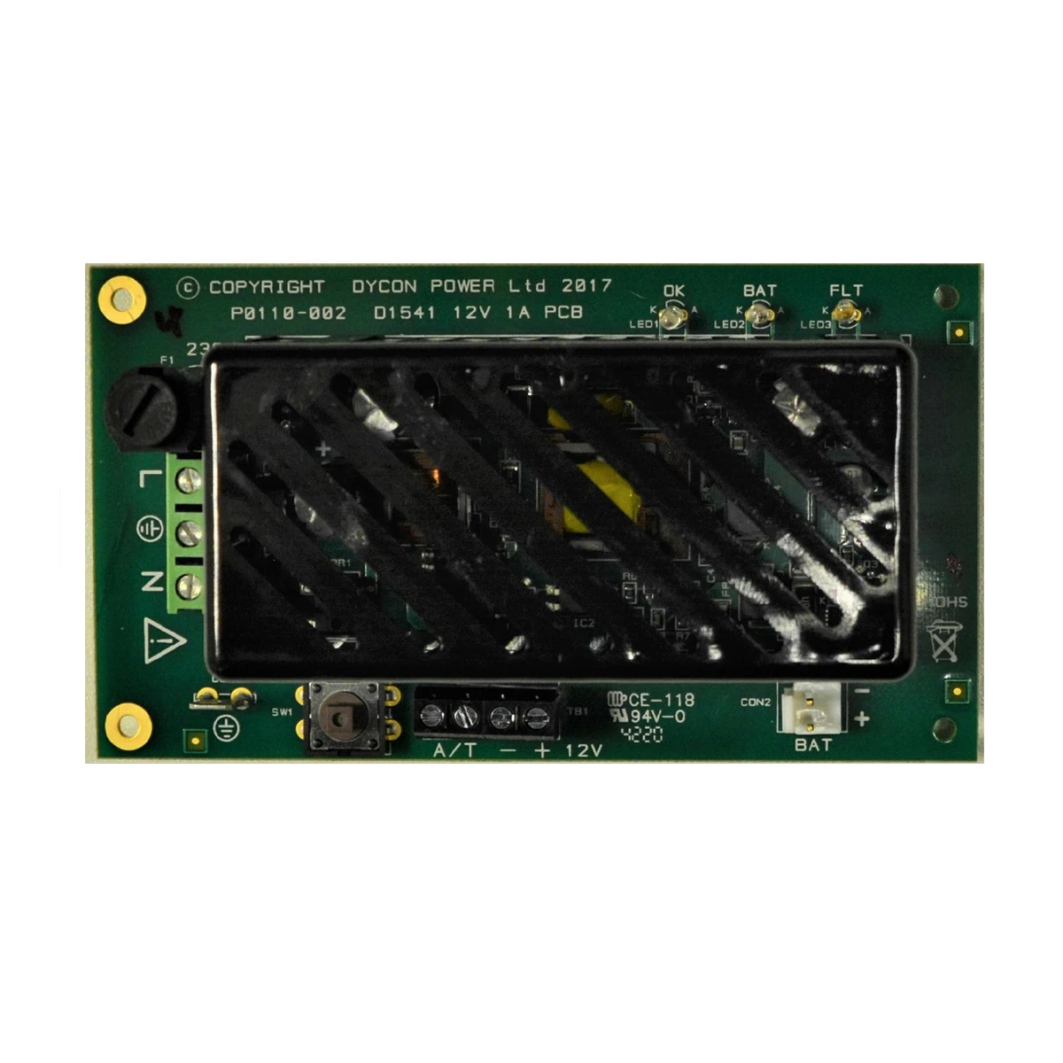 Dycon D1545-A | Multi-Purpose 12vdc 5Ah Power Supply | Fire Detection Shop