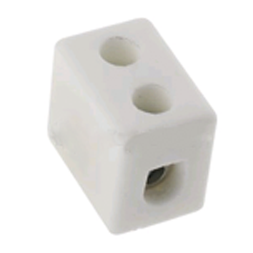 Pack of 10 | Single Ceramic Connector Block