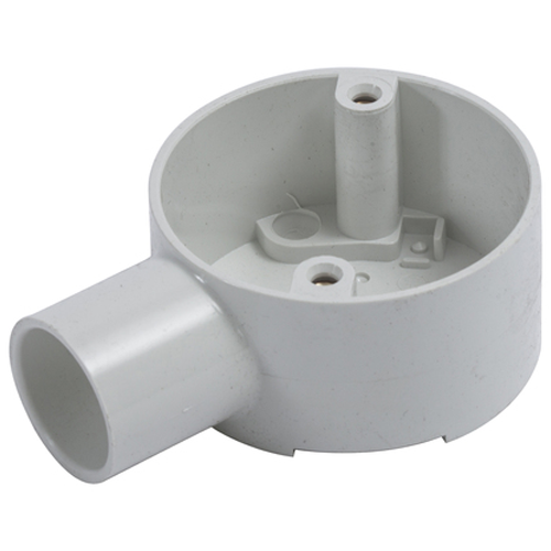 Pack of 2 Heavy Gauge 25mm Conduit Terminal Box