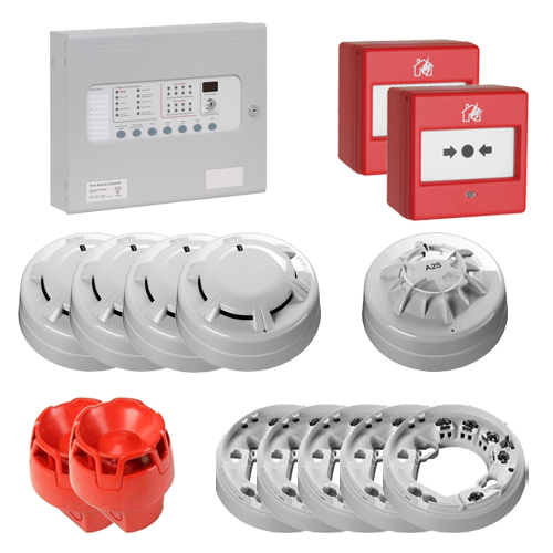 Kentec 8 Zone Fire Alarm Conventional Kit - Orbis | Fire Detection Shop