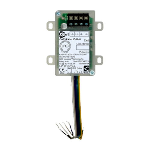C-TEC CA734 CAST Mini Input Output Module | Fire Detection Shop
